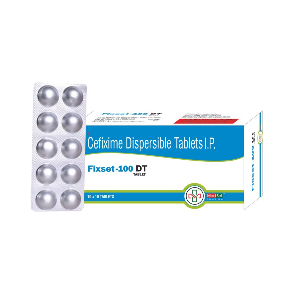 FIXSET-100 DT TABLET - Medset Pharma